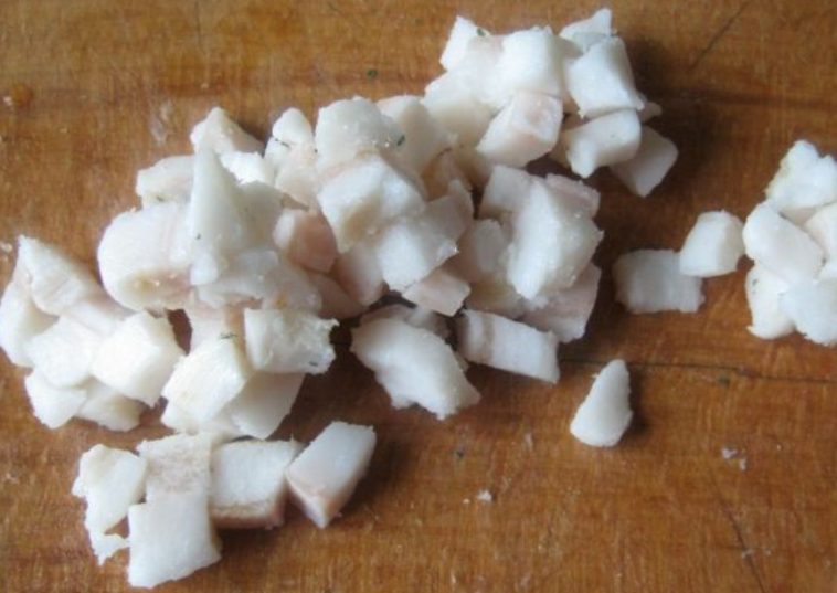 Hominy with Cracklings and Onions