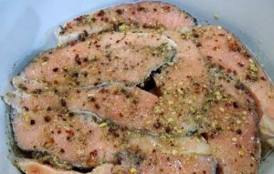 Red Fish Baked in the Oven