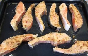 Red Fish Baked in the Oven