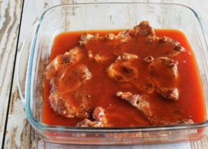 Chops With Ketchup and Coca Cola