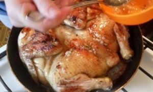 Chicken Tobacco (in a Pan)