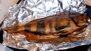 Foil-Baked Rasp Fish