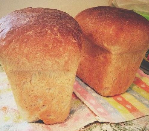 Homemade Bread with Pressed Yeast