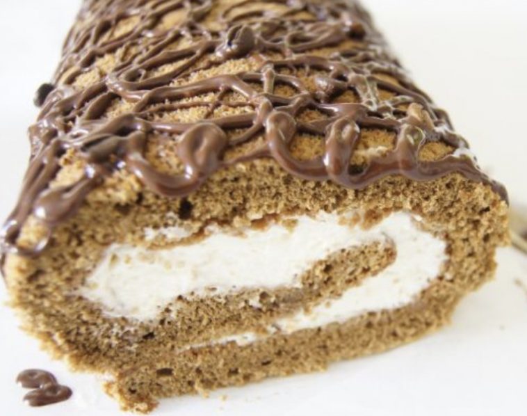 Coffee Roll with Baileys Liqueur