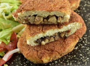 Chicken Zrazy with Mushrooms