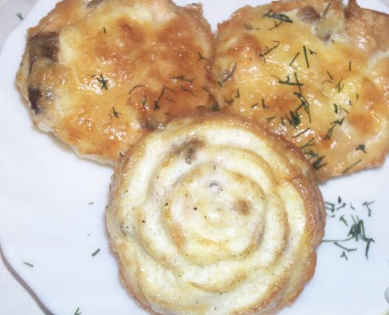 Fish in a Cheese Souffle