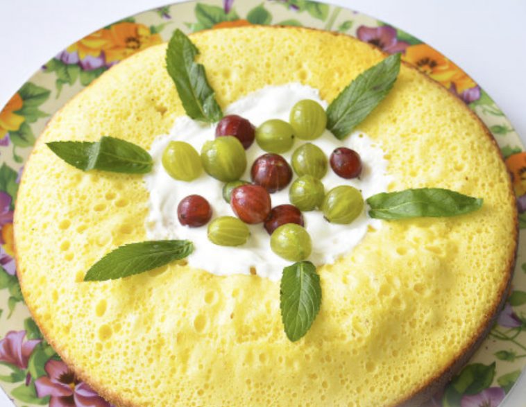 Sponge Cake in a Frying Pan