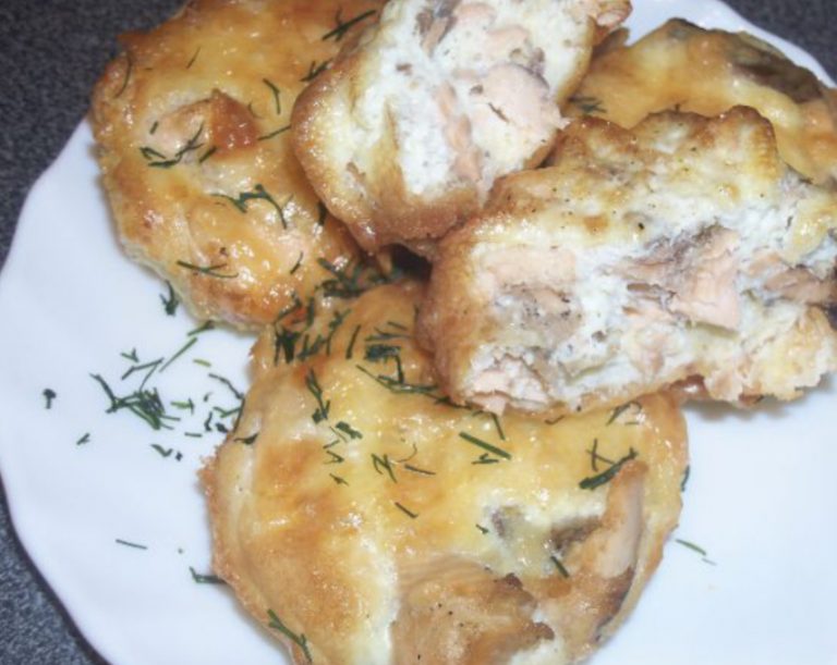 Fish in a Cheese Souffle