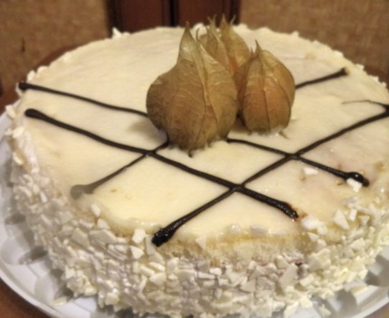 Butter Custard Sponge Cake