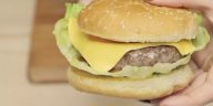 Homemade Cheeseburger