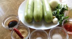 Asian-Style Marinated Zucchini