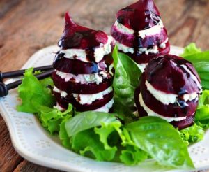 Beetroot with Cheese