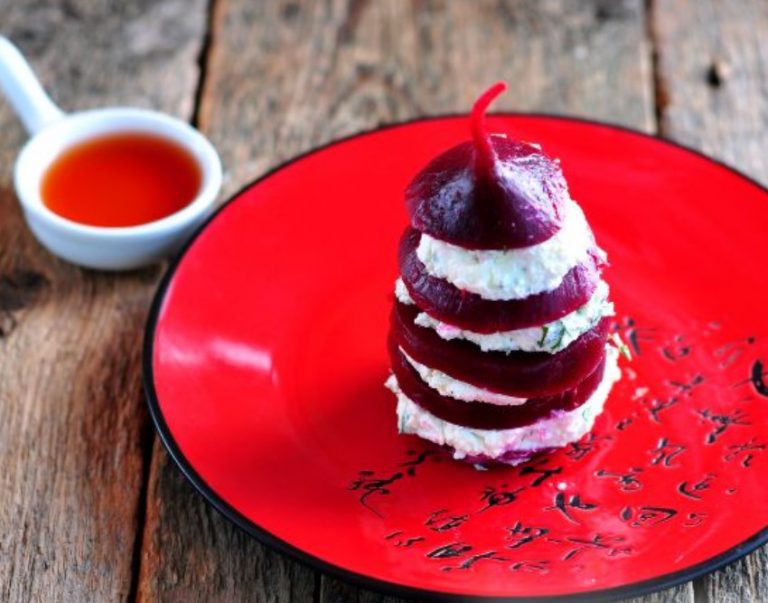 Beetroot with Cheese