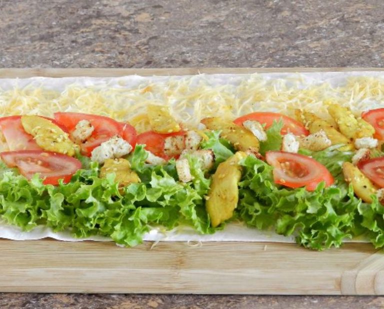 Chicken Salad in Lavash