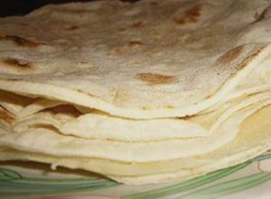 Lula-Kebab in Lavash (in Alma-Ata)