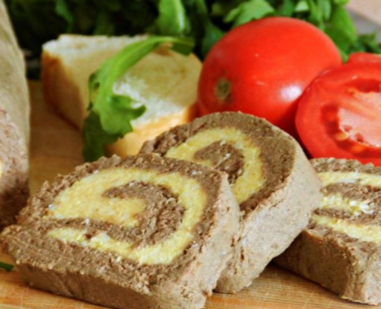 Chicken Liver Roll with cCheese