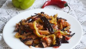 Kadicha (Korean Style Eggplant)