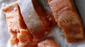 Salting Red Fish at Home