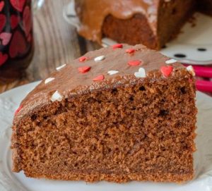 Chocolate Cake with Cola and Icing