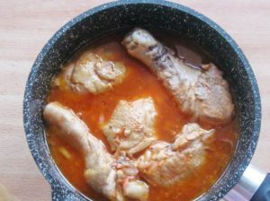Chicken in Red Sauce