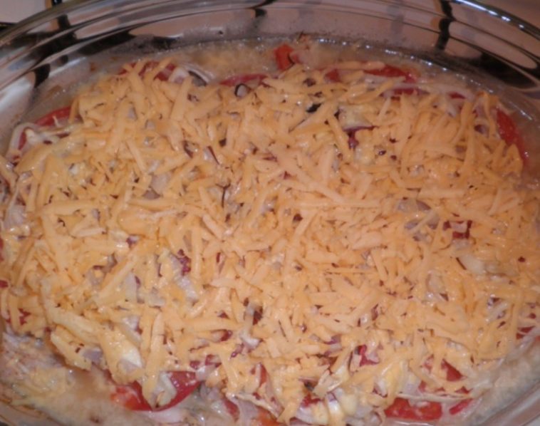 Chicken with Cheese and Tomatoes