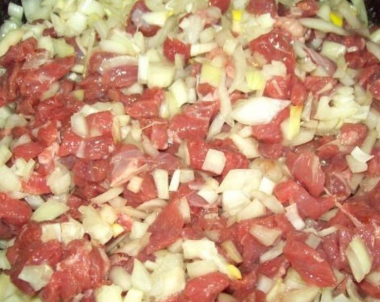 Samsa with Meat in the Oven