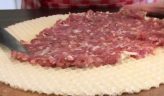 Waffles with Minced Meat (Lazy Peremech)