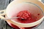 Sour Cream Jelly with Raspberries