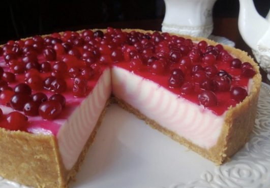 No-bake Cheesecake with Marshmallow Cream