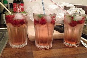 Bacardi Razz Cocktail with Sprite