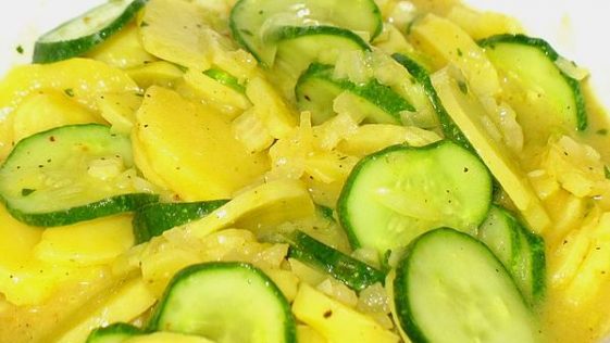 Potato Salad with Fresh Cucumber - Boss Kitchen
