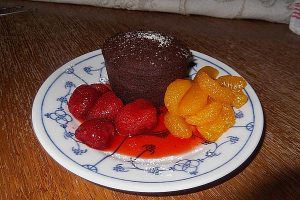 Liquid Chocolate Cake