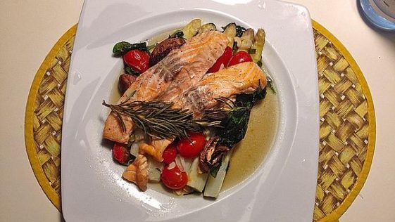 Vegetable Parcel with Mozzarella - Boss Kitchen