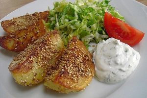 Sesame Potatoes