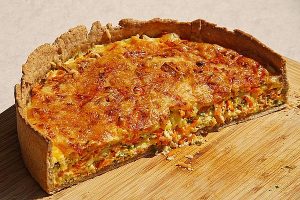 Vegetarian Vegetable Quiche