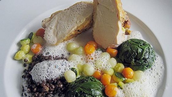 Beluga Lentils with Marinated Feta - Boss Kitchen