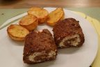 Filled Minced Meat Roll `Greek Style`