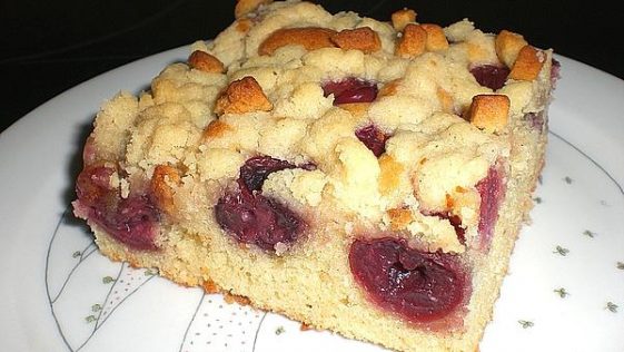 Marble - Cherry - Crumble Cake - Boss Kitchen