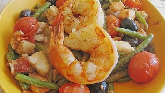 Fish on Beans - Boss Kitchen