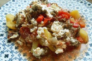 Minced Meat – Sheep Cheese – Casserole