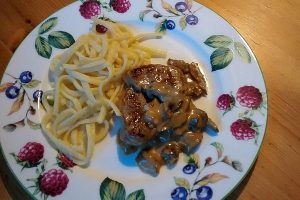 Pork Fillet with Porcini Mushroom Sauce