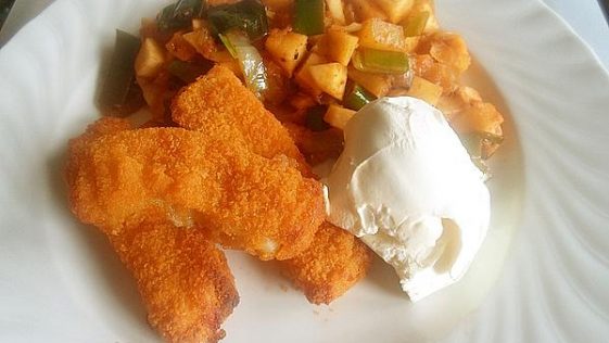 Fish in Potato Scales - Boss Kitchen