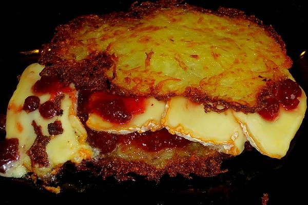 Potato Pancakes Cheeseburger