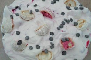 Raspberry Raffaello Cream