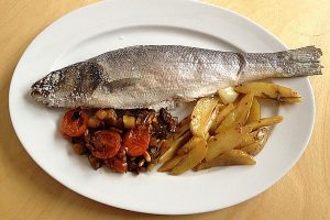 Sea Bass in Salt Crust