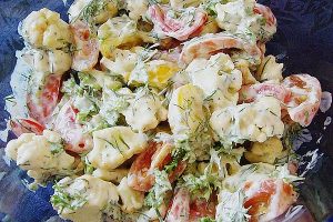 Summer Fresh Cauliflower Salad