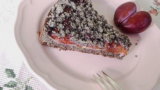 Vegan Plum, Semolina and Nut Cake - Boss Kitchen