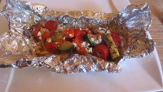 Vegetable Parcel with Mozzarella - Boss Kitchen