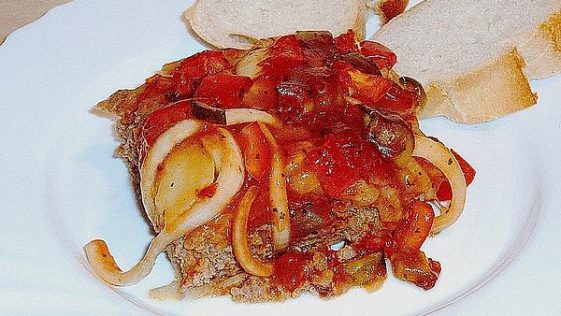 Potato Mince Pan in Spicy Sheep Cheese Sauce - Boss Kitchen