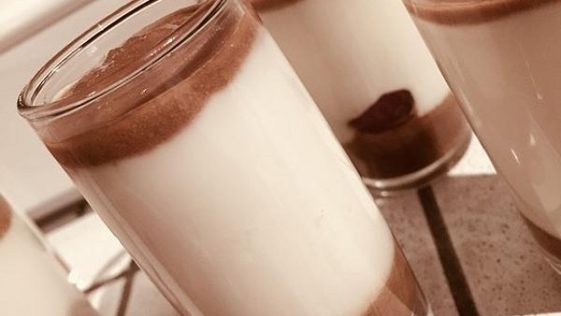 Vegan Pumpkin Quark with Speculoos Biscuits